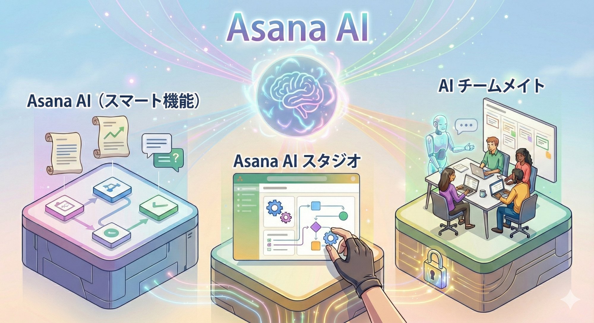 【Asana】Asana AIで仕事はどう変わる？日常業務を効率化する3つのAIレイヤーとは｜Nextmode Blog