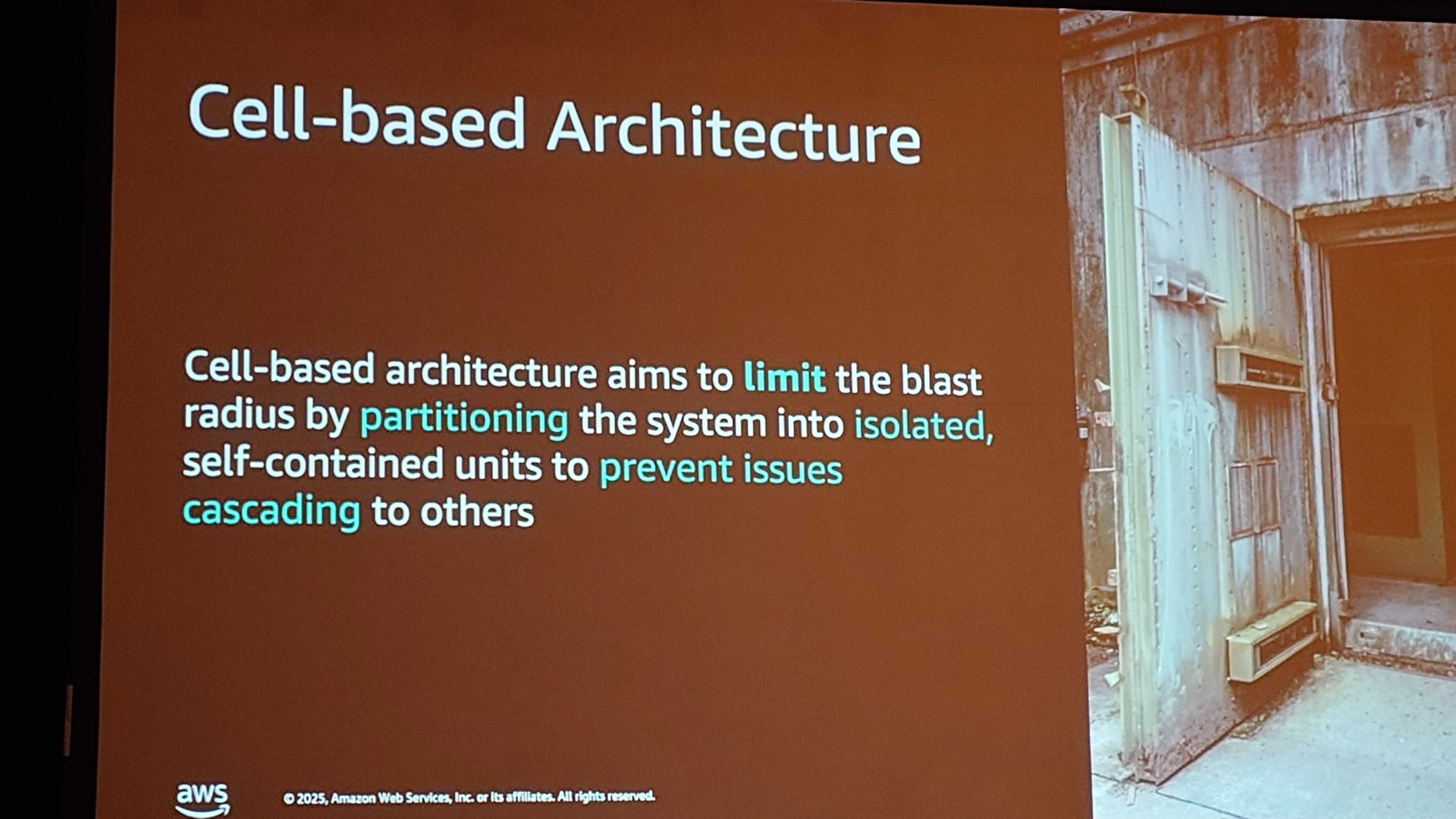 【AWS re:Invent 2025】セッション「Transforming monoliths with cell based architecture (MAM301)」レポート ...