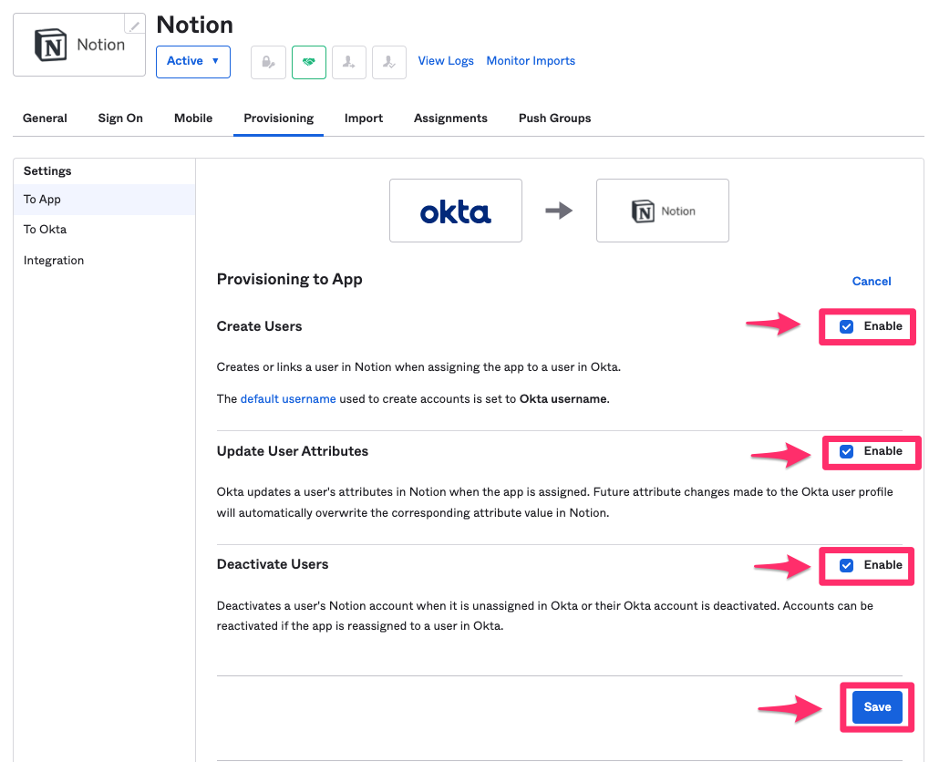 【Okta】OktaからNotionにSCIMでユーザープロビジョニングしてみた｜Nextmode Blog