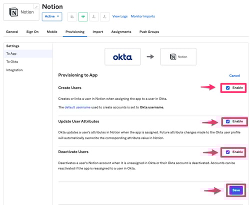 【Okta】OktaからNotionにSCIMでユーザープロビジョニングしてみた｜Nextmode Blog
