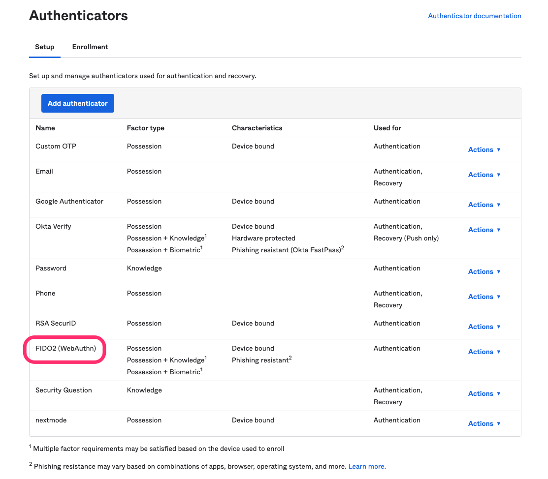 OktaのMFAにWindows Hello/Touch IDを追加してみた｜Nextmode Blog