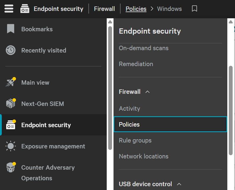 CrowdStrike Firewall で特定サイトへの通信をブロックする｜Nextmode Blog